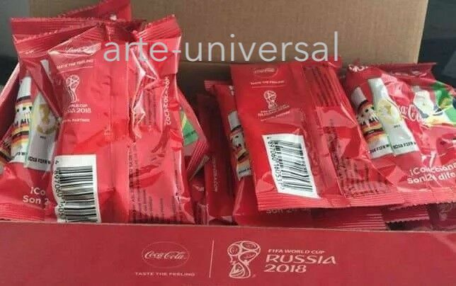 SET OF 24 MINI COCA COLA MEXICO BOTTLES - RUSSIA SOCCER FOOTBALL WORLD ...