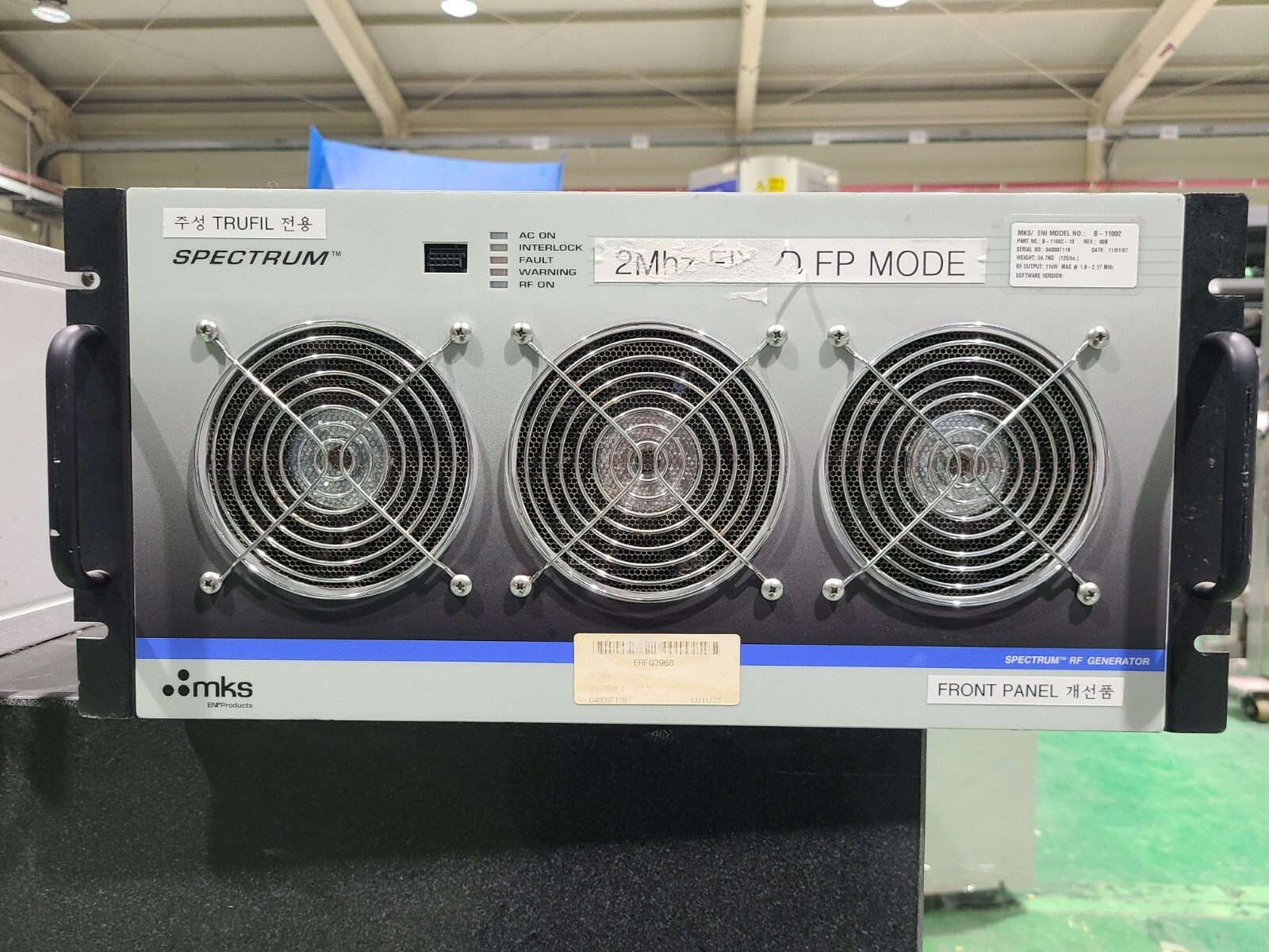 MKS ENI RF GENERATOR SPECTRUM B-11002-00, 11kW 1.8-2.17MHZ | eBay