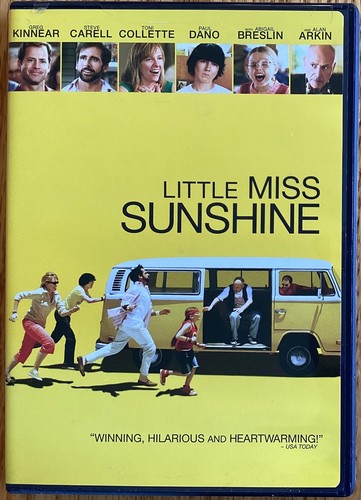 Little Miss Sunshine DVD with Greg Kinnear, Steve Carell, Toni Collette ...