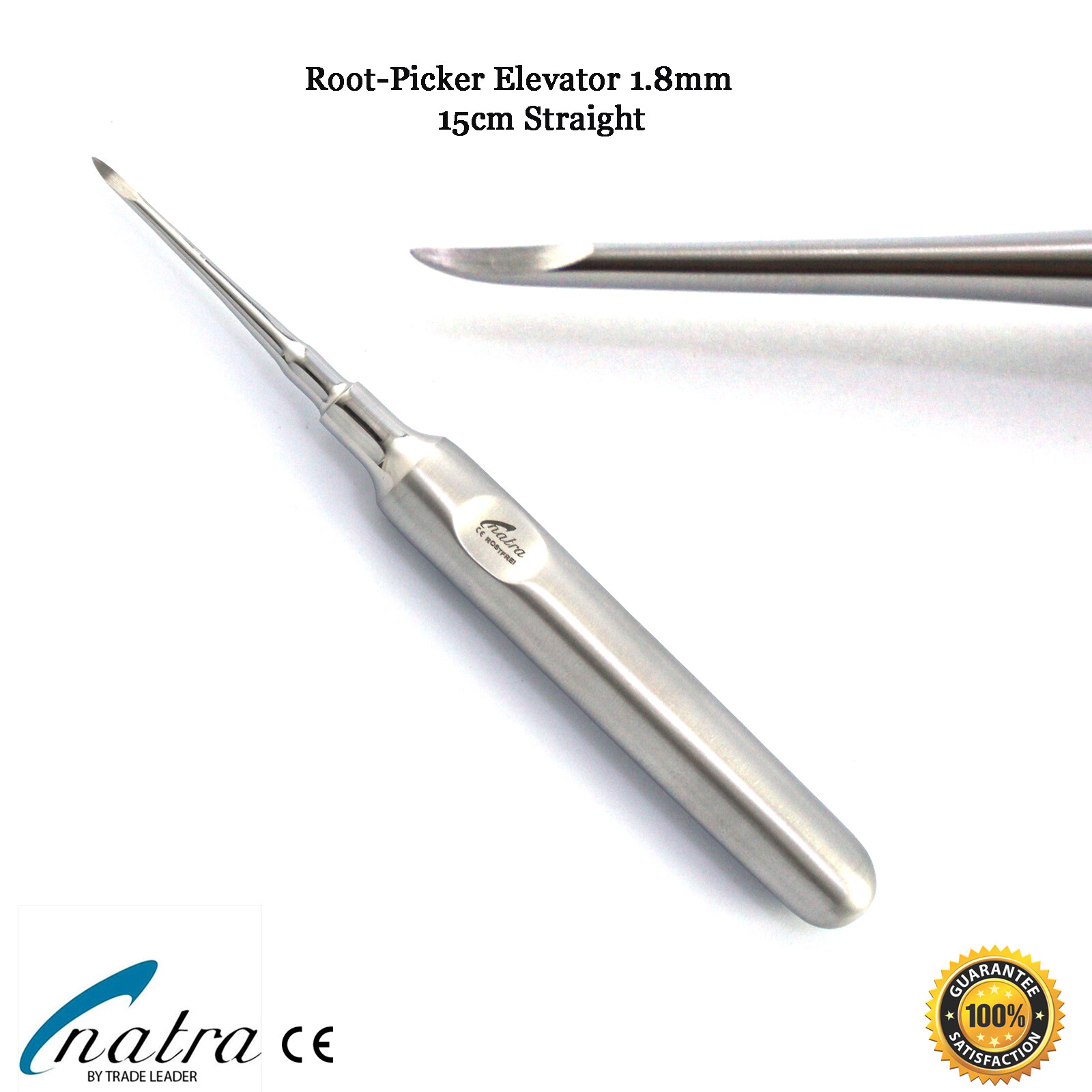 3 Pcs Dental Root Elevators HEIDBRINK Oral Surgery Luxating Root PICKER ...