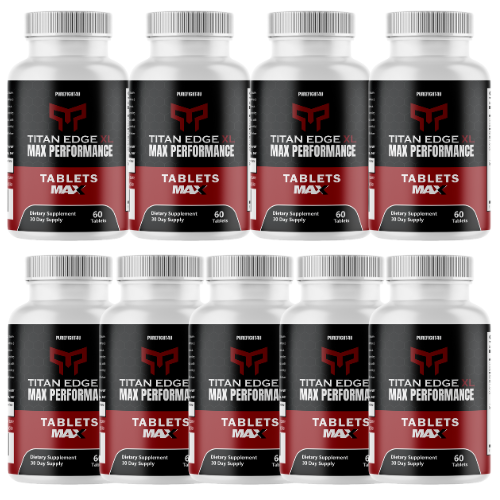 Titan Edge XL Male Max Performance Maximum Strength Supplement - 9 ...