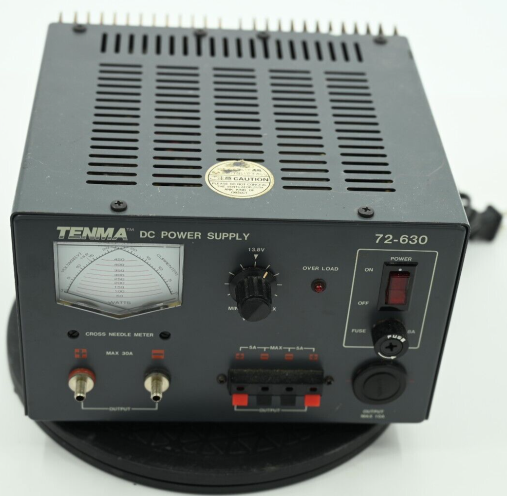 Tenma 72-630 Adjustable Output Power Supply 110V Input 1-15VDC | eBay