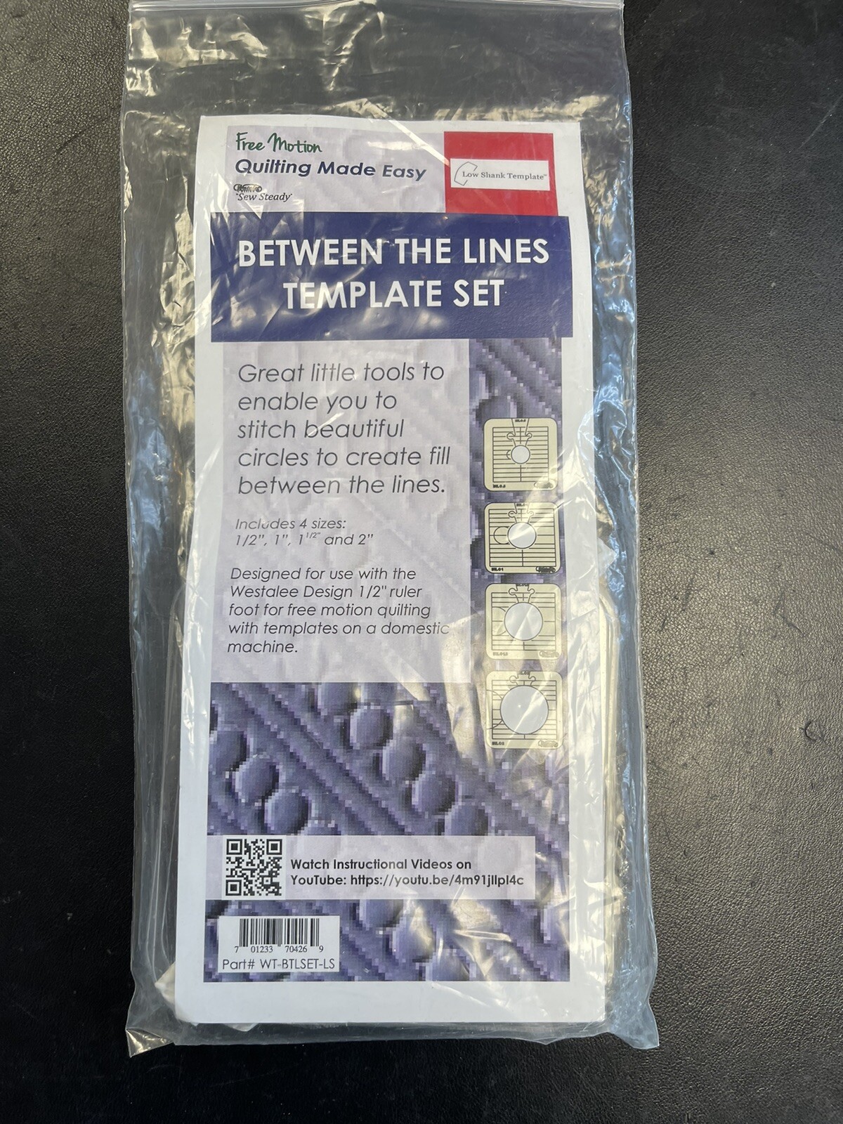 Sew Study WESSLE BETWEEN THE LINES TEMPLATE SET WT-BTLSET-LS | eBay