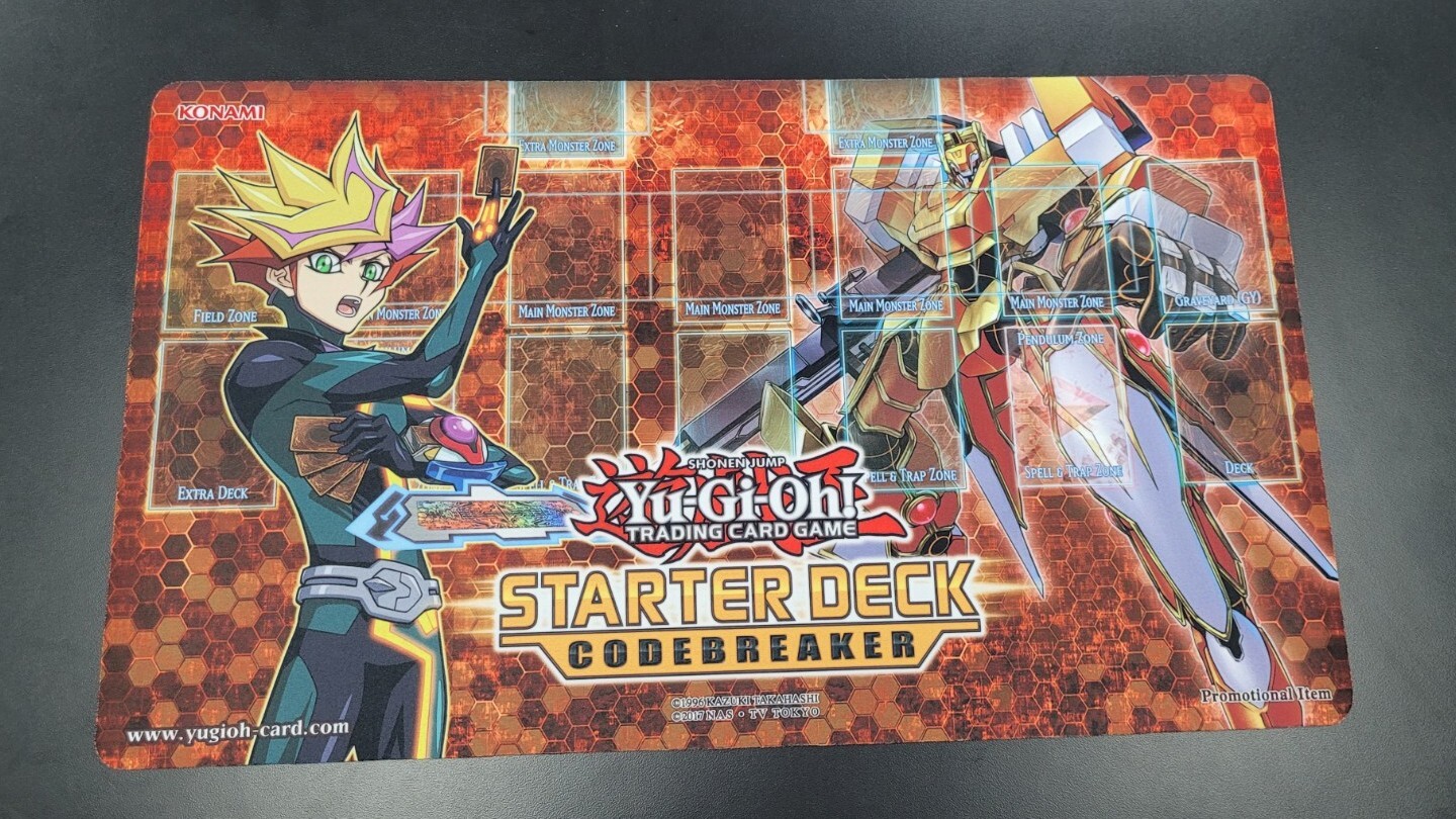 Starter Deck Codebreaker Yugioh Playmat Official Konami | eBay