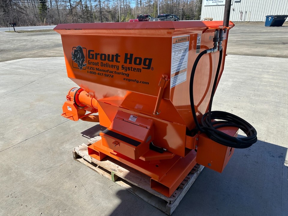 Hydraulic-Powered Grout Hog - Grout, Concrete and Mortar Delivery ...