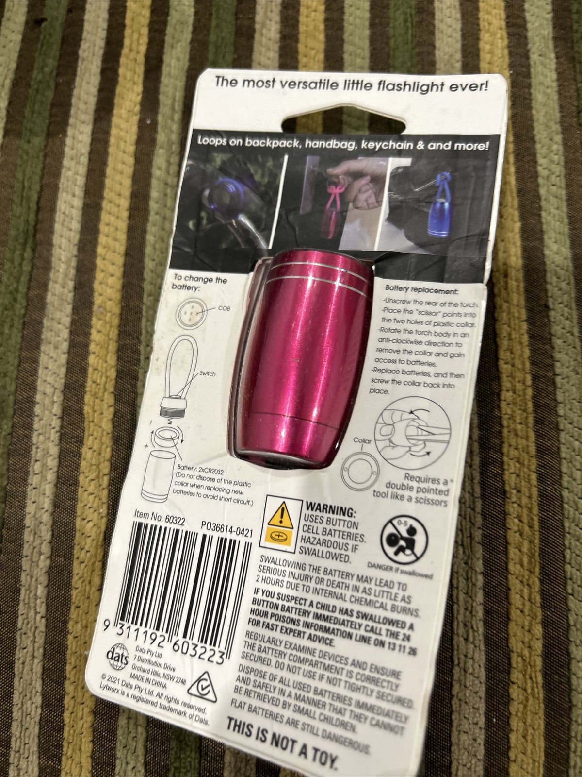 Lytworks Loop Flash Light torch Pink Acc628 Acc297 | eBay