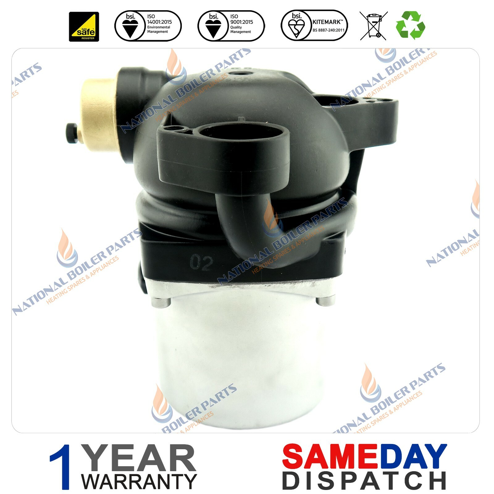 MAIN COMBI 24HE 30HE 25 ECO & 25 ELITE BOILER BOILER PUMP 248042 + Auto ...