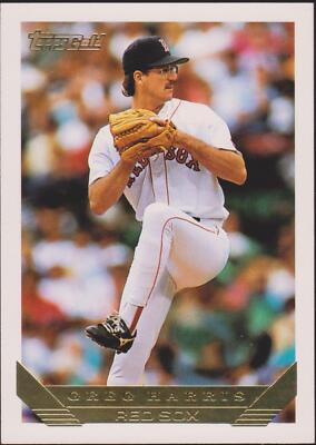 1993 Topps Gold Greg A. Harris #78 Boston Red Sox Baseball | eBay