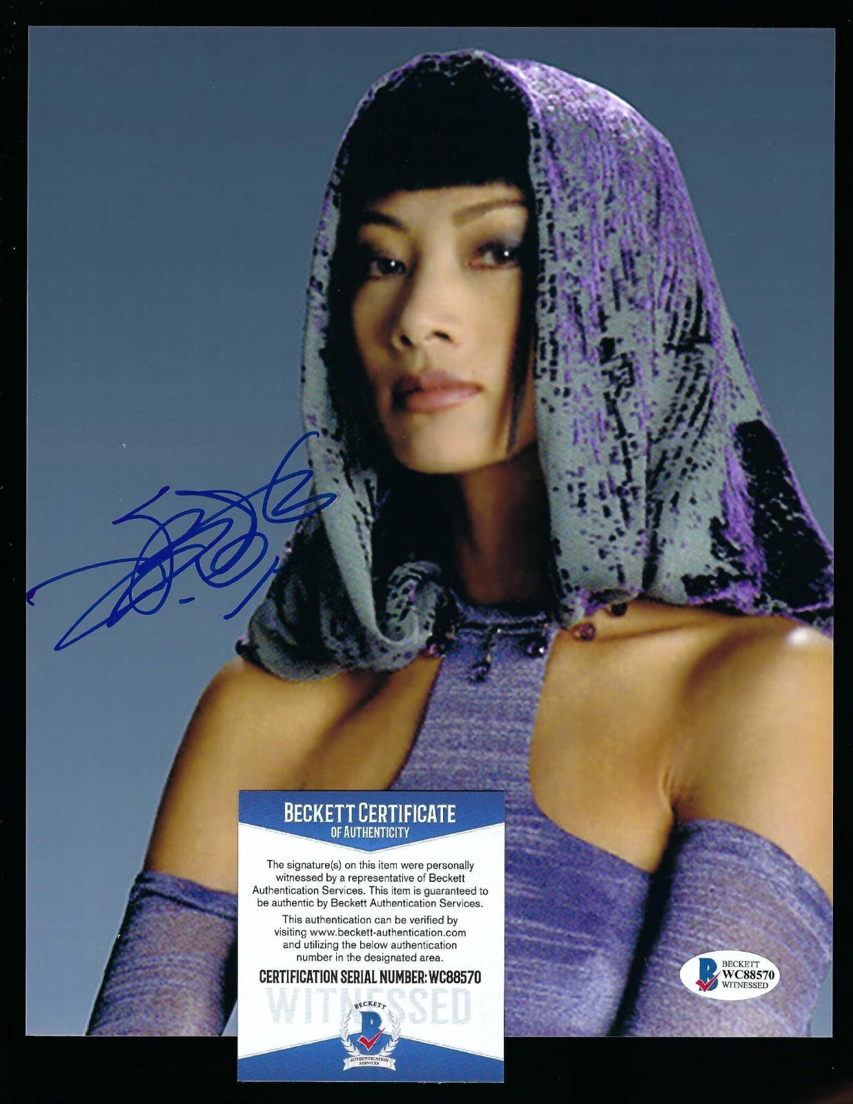 Bai Ling signed 8x10 photograph BAS Authenticated Actress Star Wars | eBay