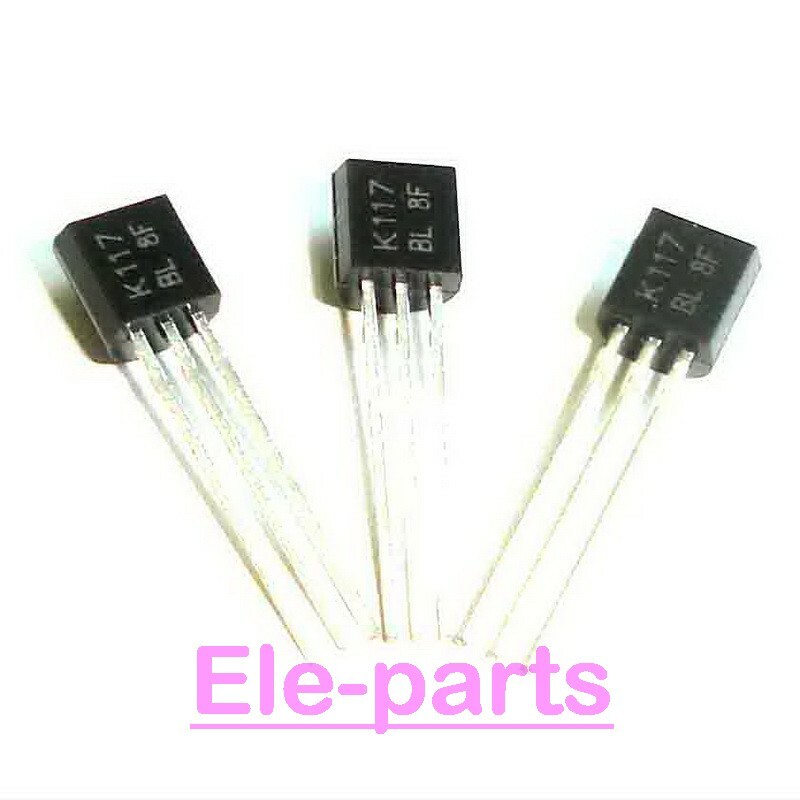 50 PCS 2SK117-BL TO-92 K117-BL Silicon N-Channel MOS FET Transistors | eBay