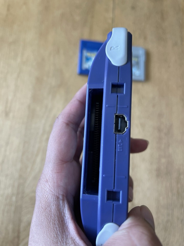 Gameboy Advance Indigo AGB-001 Pokemon Blue Pokemon Silver Bundle ...