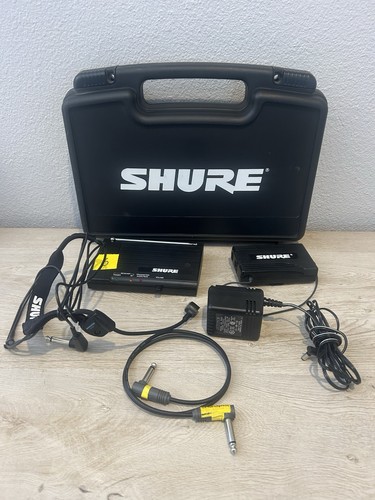 Shure WH20 Dynamic headset Microphone T3-W Receiver T1G-W Guitarist ...