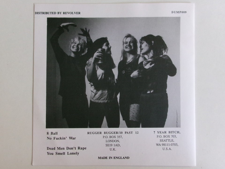 7 YEAR B*TCH ANTIDISESTABLISHMENTARIANISM EP RUGGER BUGGER DUMP 009 ...