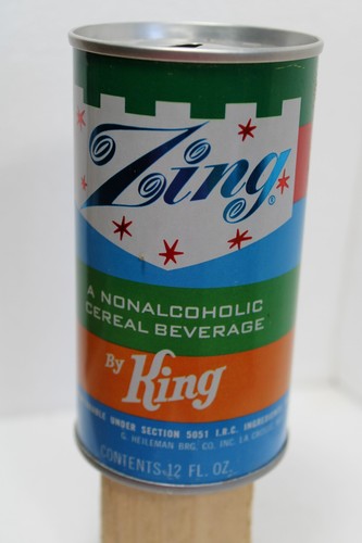 2 Steel Near Beer Cans Zing & Kingsbury Brew | eBay