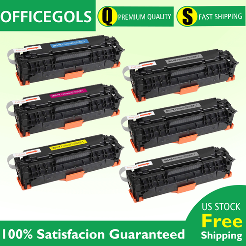 6 PK Multi-Color Toner Set For Canon 118 ImageCLASS MF8380CDW MF8580CDW ...