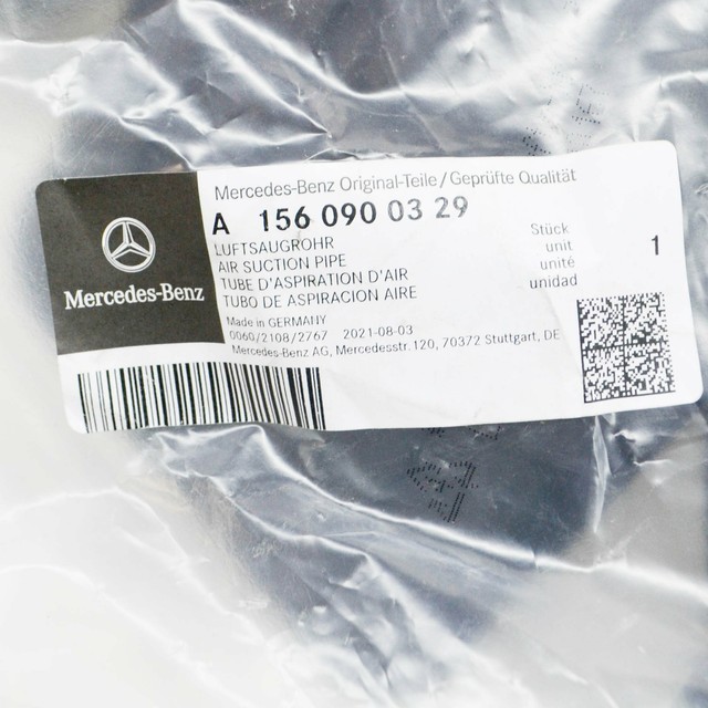 2012 W204 MERCEDES C63 AMG Air Intake Suction Y Pipe Assembly OEM ...