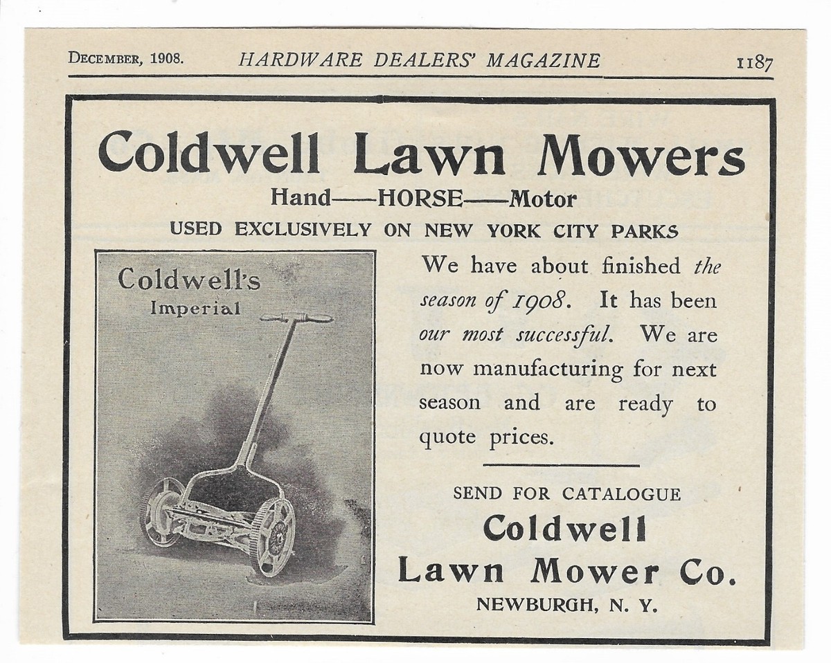 1890s Antique Lawn Mowers