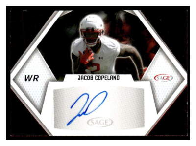 2023 SAGE HIT #A-JC Jacob Copeland Autographs Red (Low Series) | eBay