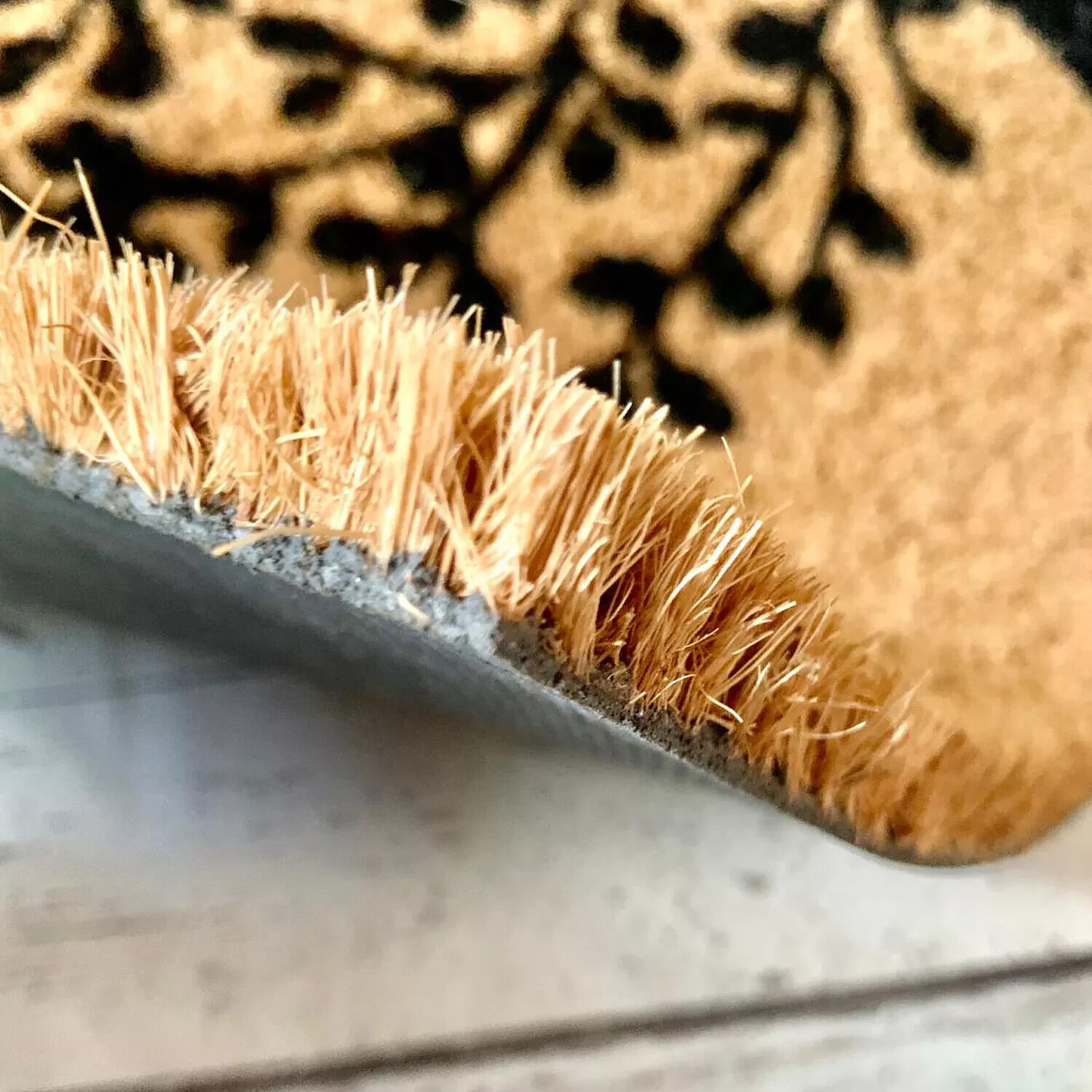 Large Doormat Natural Coir Tree of Life Door Mat Eco 60 x 90 cm Non ...