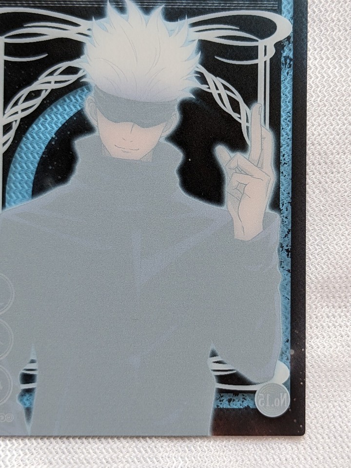 Satoru Gojo Jujutsu Kaisen Japanese Plastic TCG No.15 Akutami Gege | eBay