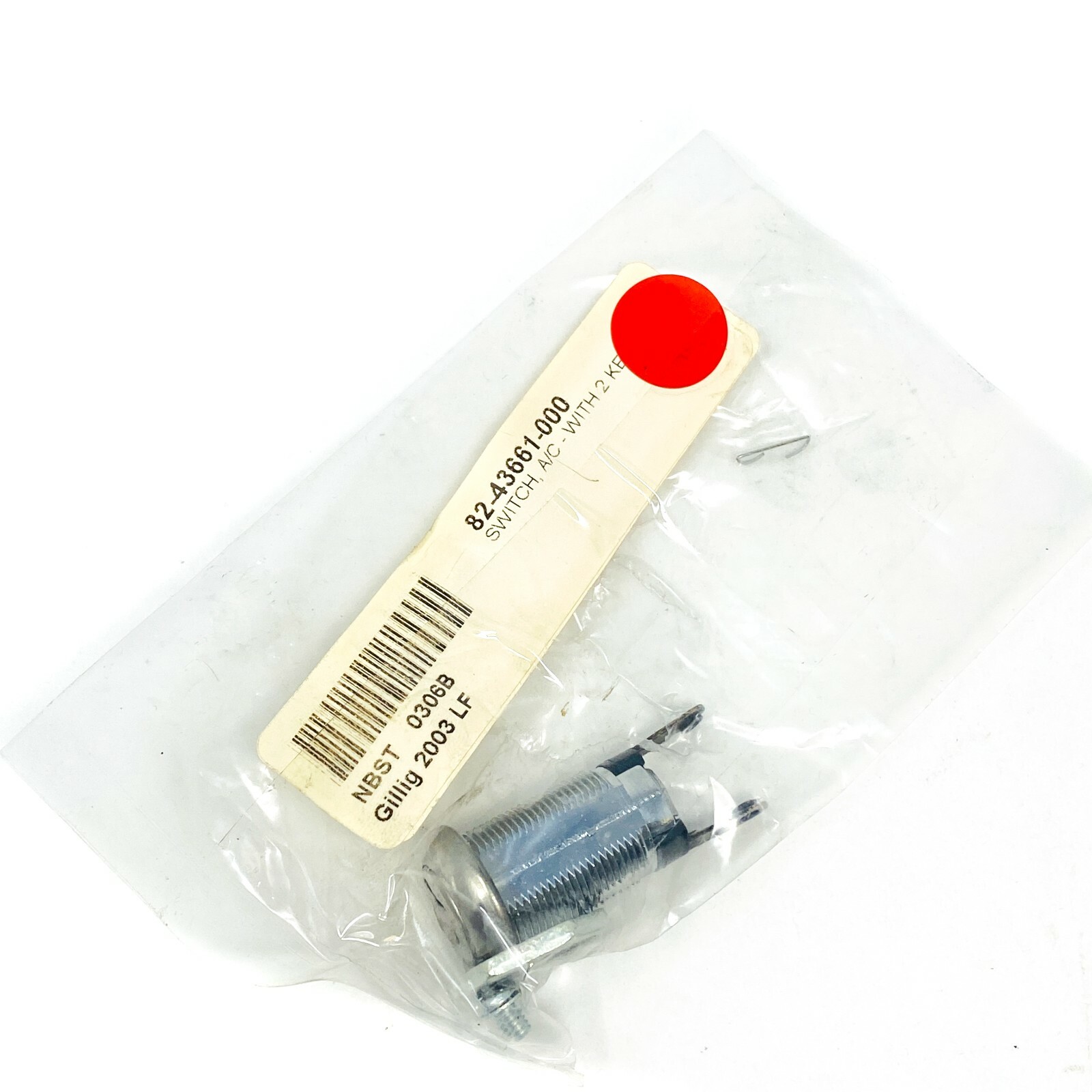 Gillig 82-43661-000 AC Switch with 2 Keys | eBay