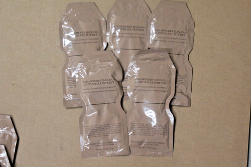 Lot Of 5 US-MRE Strawberry Banana Dairyshake BINC246 | eBay