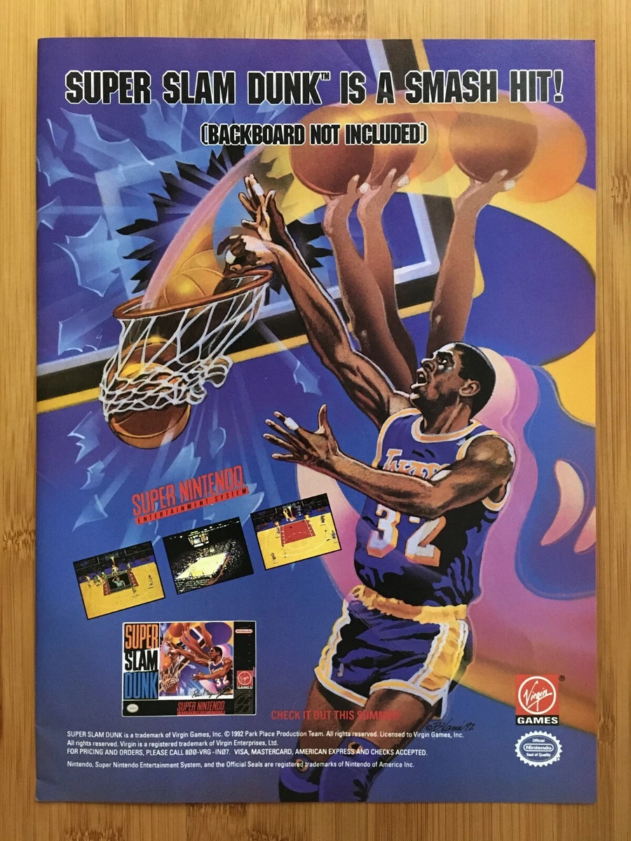 Magic Johnson Slam Dunk