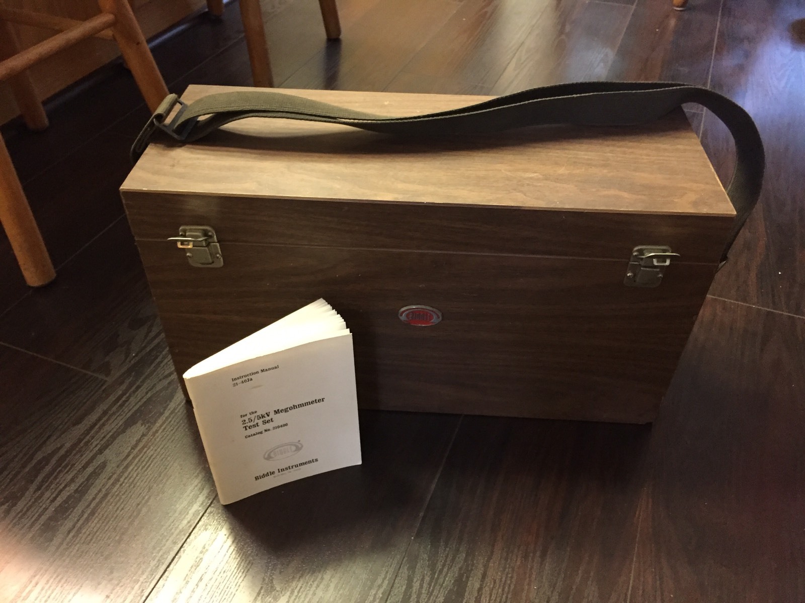 UPDATED Biddle Instruments Insulation Resistance 5kV Megohmmeter Model ...