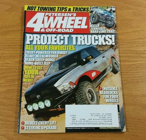PETERSEN'S 4 WHEEL & OFF-ROAD Magazine Vintage Issue From March 2010 | eBay