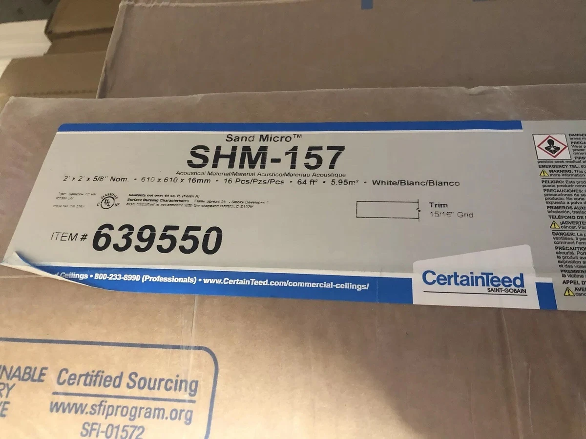 Certainteed Ceiling Tiles Sand Micro | Shelly Lighting