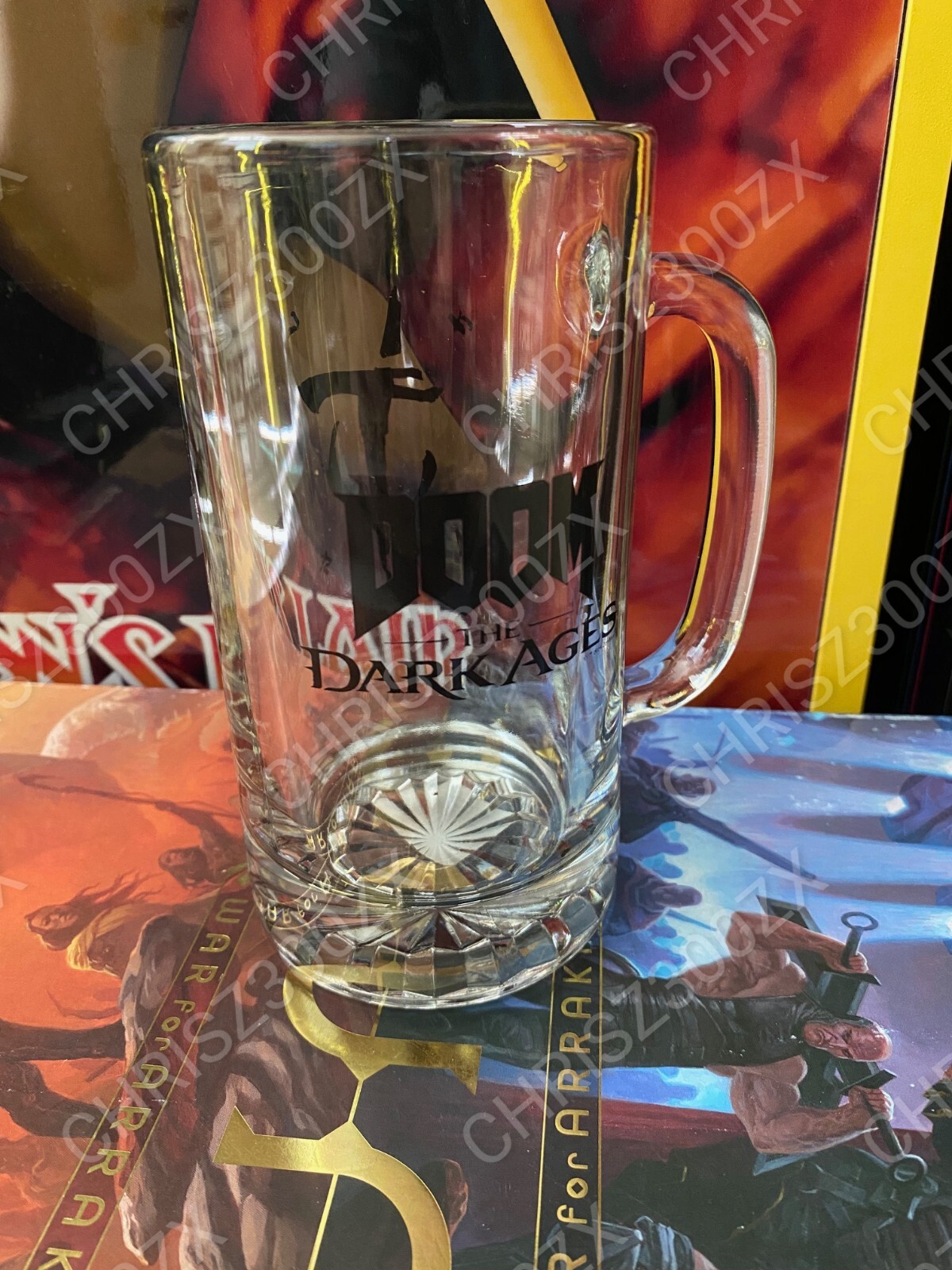 Doom The Dark Ages Tankard Mug Cup Mark of the Doom Slayer LOGO 16oz ...