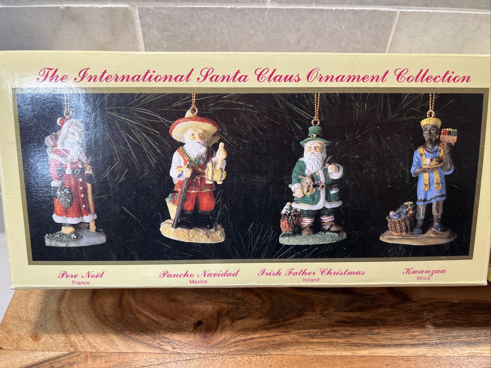 Vintage The International Santa Claus Collection 2 Sets - 7 total ...