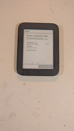Barnes & Noble Nook Simple Touch Ereader Wi-Fi 6" - Black - Model ...