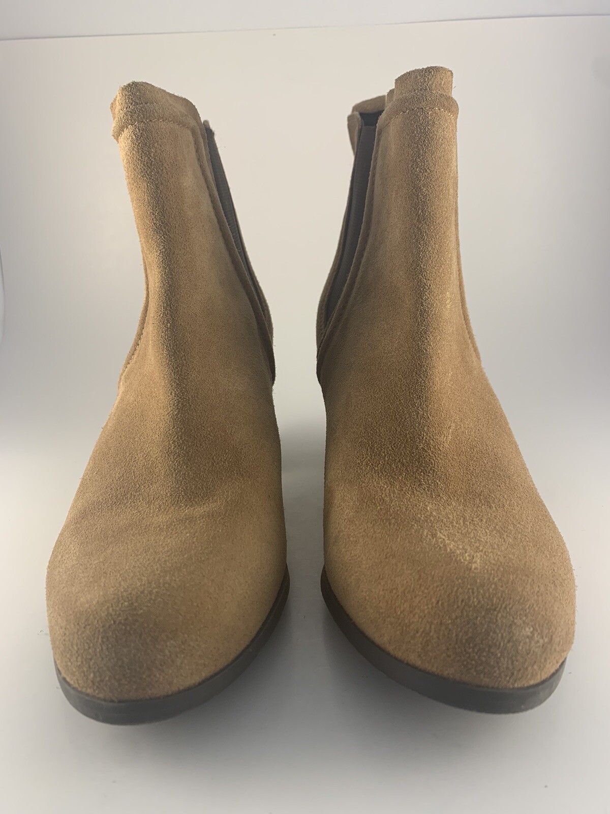Sam Edelman Layla Women’s Tan Suede Leather Ankle Booties size 8 NWOT ...