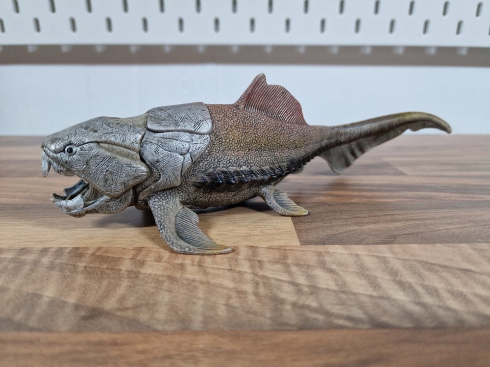 Schleich Dunkleosteus Armoured Fish 8.5" Figure Jointed Jaw Dinosaurs ...