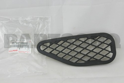 5579235010 Genuine Toyota COVER, HEATER AIR DUCT HOLE, NO.2 55792-35010 ...