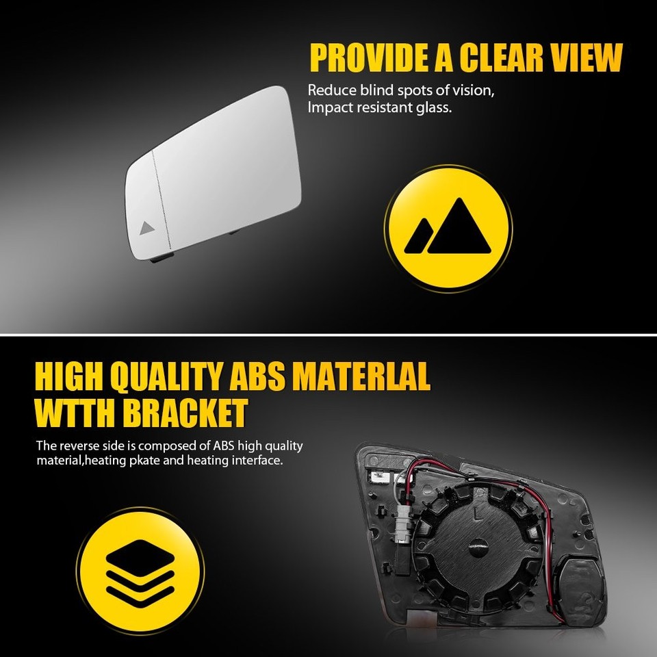 Driver Side Heated Blind Spot Mirror Glass For Mercedes A-Class W176 ...