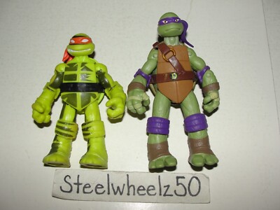 TMNT Donatello & Shadow Change Color Change Michelangelo Figure Lot ...