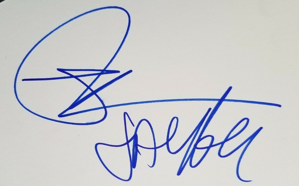 JAYE DAVIDSON signed card RARE Stargate large Autograph Crying Game ...