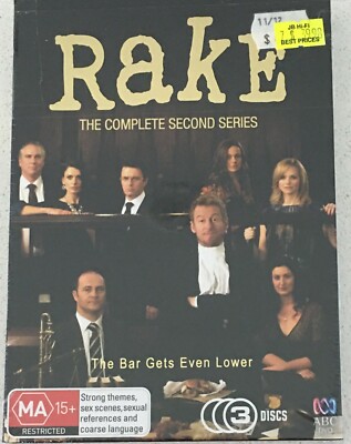 RAKE Complete SECOND Series ABC DVD Region 4 PAL NEW | eBay Australia