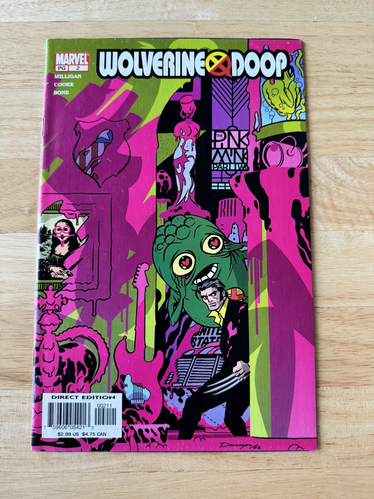 Wolverine & Doop #2 Marvel Comics 2003 Pink Mink | eBay