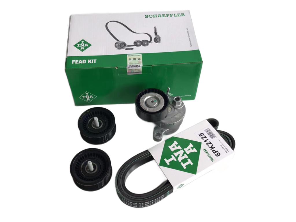 Genuine INA A2762000370 Belt Tensioner Kit for Mercedes C300 C350 ...