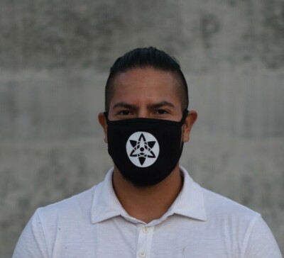 Sasuke (Eternal) Sharingan Inspired Dual Layer Washable Cotton Face ...