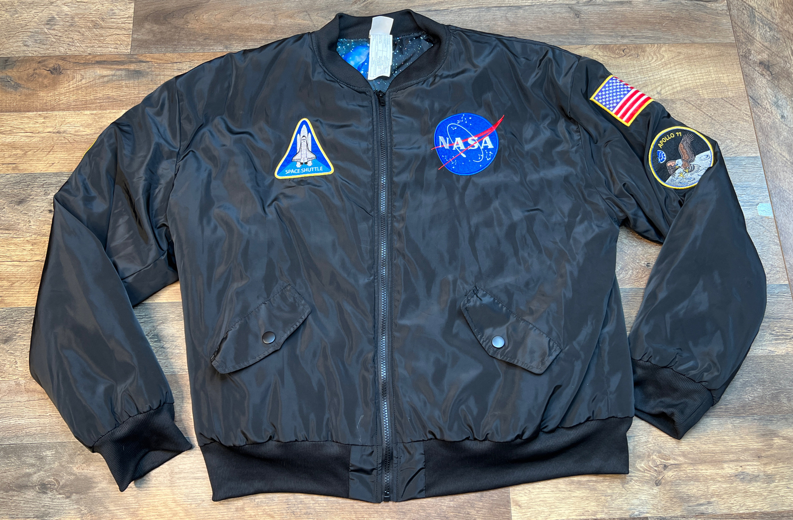 Spirit Halloween NASA Apollo 11 Jacket Men's Size XL … - Gem
