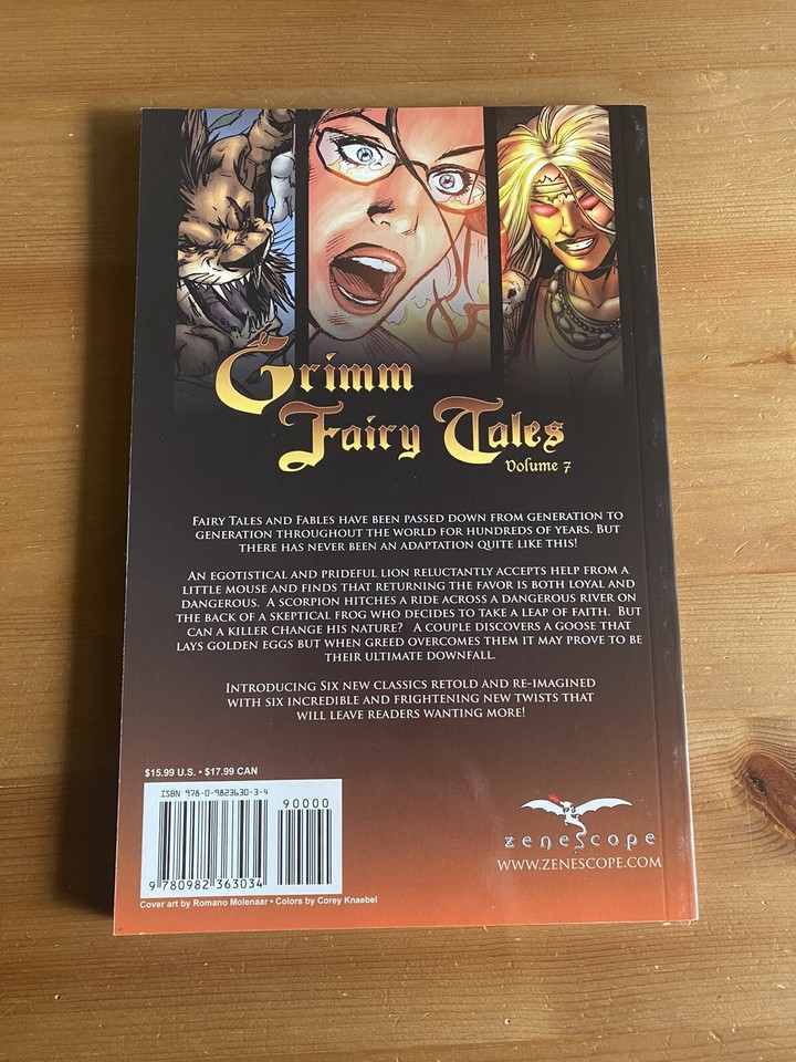 Grimm Fairy Tales Volume Seven Vol. 7 Trade Paperback TPB Zenescope 2010 | eBay
