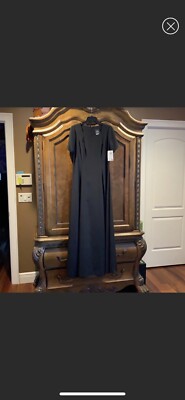STAGE ACCENTS Long Black Concert Band Orchestra Recital Dress Size 10 ...