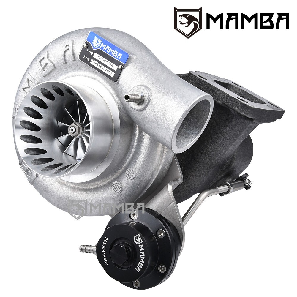 MAMBA Billet Turbocharger 3" Anti Surge TD05H-18G 10cm T3 GMC 3 bolt to ...