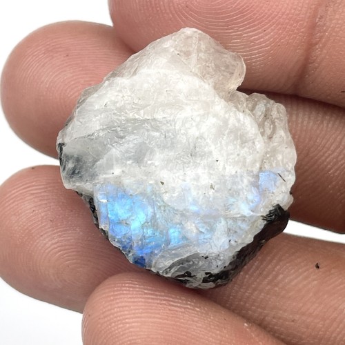 50 Cts Natural White Rainbow Moonstone Rough loose Gemstone | eBay