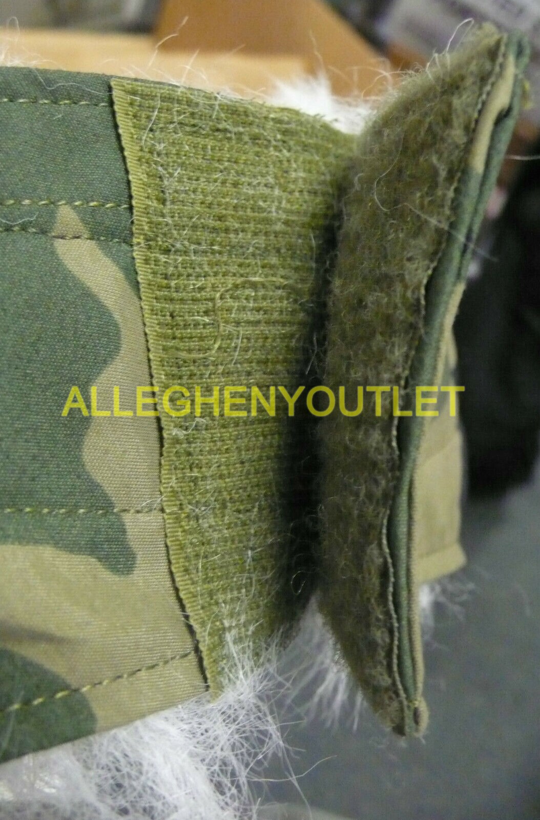 FUR RUFF ATTACHMENT for ECWCS Woodland Goretex Parka Jacket Hood X ...