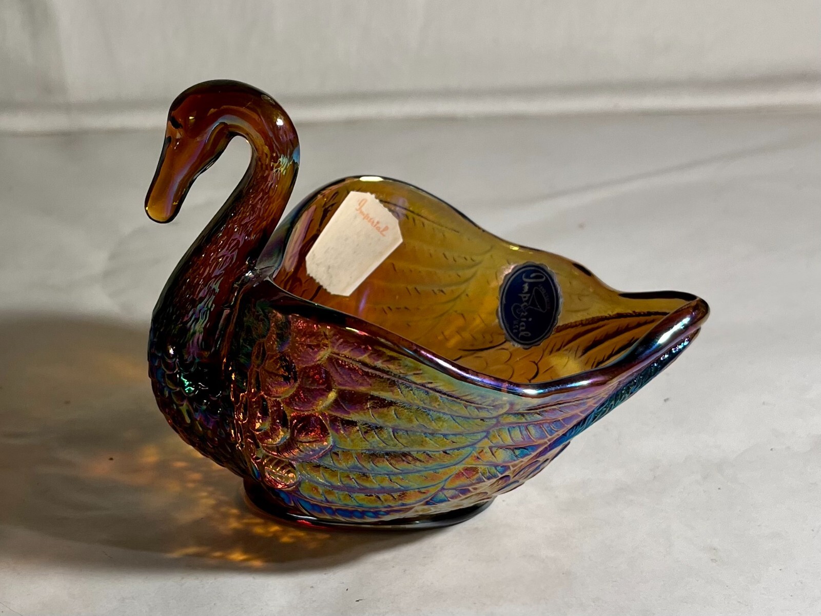 Imperial Glass Swan